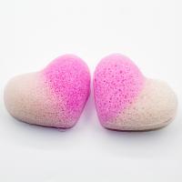 China OEM Contrasting Colors Washable Gentle Konjac Sponge For Oily Skin for sale
