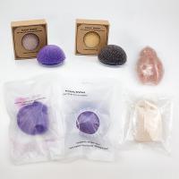 China MSDS REACH Biodegradable Washable Face Konjac Sponge For Acne for sale