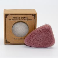 China Triangle Facial Konjac Sponge for sale
