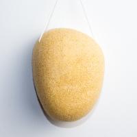 China Skincare Bamboo Charcoal Facial Konjac Sponge Rid Dirt Organic Makeup Sponge for sale