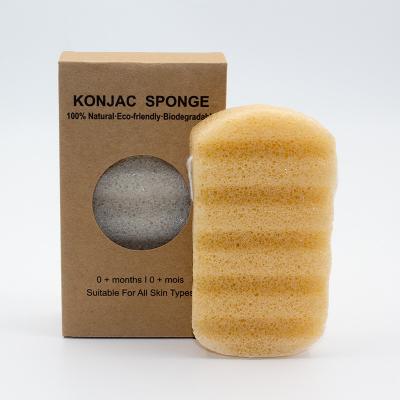 China Environmentally Friendly Gently Body Konjac Sponge To Wash Your Body for sale