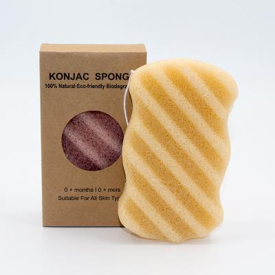 China Natural Wash Body Konjac Sponge for sale