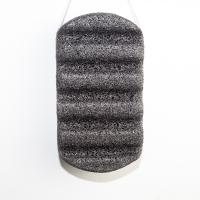 China OEM ODM Bamboo Charcoal Konjac Sponge Soft Bathing Scrubbing Sponge for sale