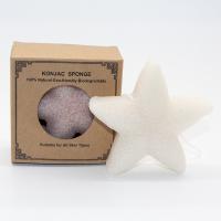 China Halfball Natural Organic Konjac Sponge for sale