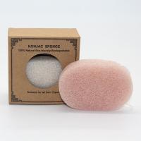 China SGS Oval Skincare Eco Friendly Natural Konjac Sponge Organic for sale