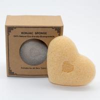 China Vegan Konjac Gentle Skin Exfoliating Sponge Makeup Remover For Eczema Skin for sale