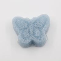 China Colorful OEM Private Label Butterfly Bath Sponge Prevents Spots Konjac Face Puff for sale