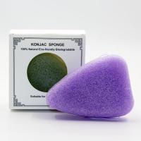 China Personal Care Triangle Konjac Facial Cleansing Sponge For All Skin for sale