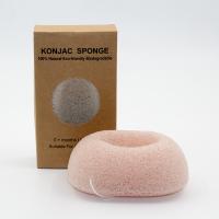 China Sustainable Fluffy Bamboo Charcoal Face Sponge 10cm*7.5cm*4cm for sale