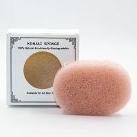 China Pure Natural Freeze Oven Dry Konjac Face Sponge Reduces Skin Blemishes for sale
