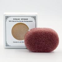 China Pure Natural Freeze Oven Dry Konjac Face Sponge Reduces Skin Blemishes for sale