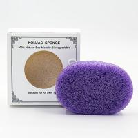 China Pure Natural Freeze Oven Dry Konjac Face Sponge Reduces Skin Blemishes for sale
