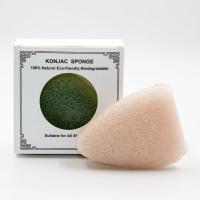 China Triangle Facial Konjac Sponge for sale