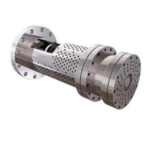 China Customized Extruder Screw And Barrel For Granulation Machine Ra0.4 Surface Roughness for sale