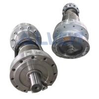 China Single Screw Squeezer Screw Barrel  Alloy Steel Material And 0.5-0.8mm Nitrided Layer Thickness for sale