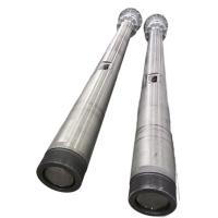 China Customized Screw Barrel For Extruder Granulator Quenching Hardness HRC58-62 Single Or Twin Screw Type Screw Diameter for sale