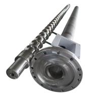 China 0.05-0.10mm Chromeplate Thickness Extruder Screw Barrel For Granulation Machine Water Cooling System for sale