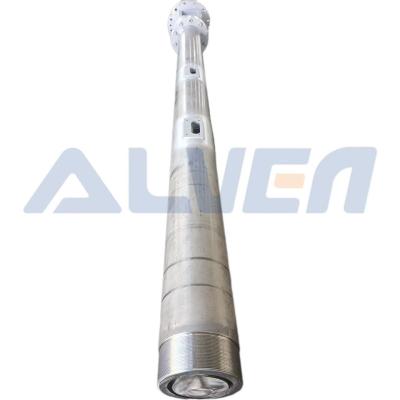 China 3-5 Heating Zones Alloy Steel Screw Barrel For Extrusion 38CrMoAlA Base Materials for sale