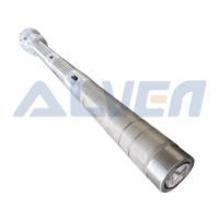 China Quenching Hardness HRC55-62 Screw Barrel For Extruder Granulation Machine Nitride Depth 0.5-0.8mm for sale