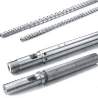 China Nitriding Treatment Injection Screw Barrel Alloy Steel HRC58-62 for sale