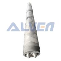 China 38CrMoAlA Parallel Twin Screw Barrel with 0.5-0.8mm Nitriding Depth for sale