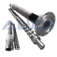 China 0.5-0.8mm Nitride Extruder Screw Barrel HRC58-62 for PP/PE/PET for sale