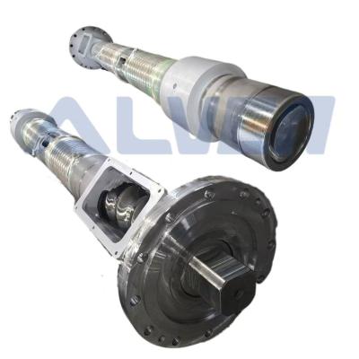 China Alloy Steel Extruder Screw Barrel HRC58-62 for PP/PE/PET Extrusion for sale
