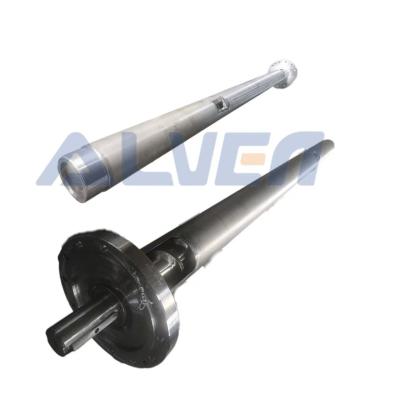 China Extruder Screw Barrel HRC58-62 Alloy Steel 2.0-3.0mm for PP/PE/PET for sale