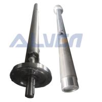 China Nitrided Extruder Screw Barrel 2.0-3.0mm Alloy Depth HV900-1000 Hardness for sale