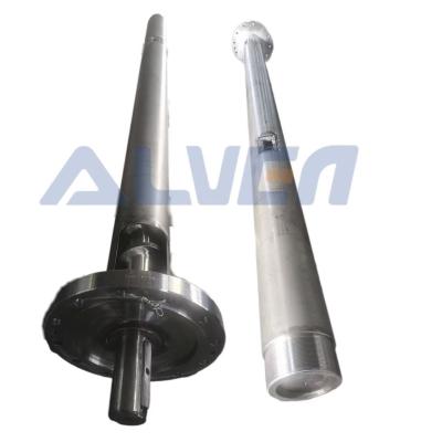 China Nitrided Extruder Screw Barrel 2.0-3.0mm Alloy Depth HV900-1000 Hardness for sale