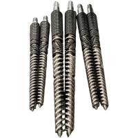 China Electric Heating Conical Twin Screw Barrel 38CrMoAlA 2-4mm Bimetallic for sale