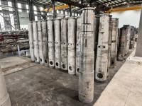 China Conical Twin Screw Barrel HRC55-62 Alloy Hardness 0.5-0.8mm Nitriding for sale