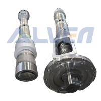 China High-performance Extruder Screw Barrel with Ra0.4 Surface Roughness 3-5 Heating Zones and 2.0-3.0mm Alloy Depth for sale