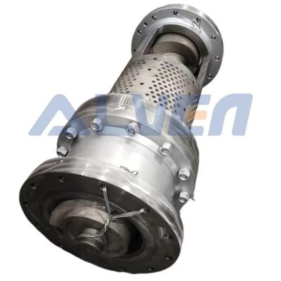 China Roughness-Optimized Single Screw Barrel with Ra0.4 Nitrided Layer and ≥950HV Hardness for Plastic Recycling for sale