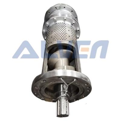 China High Hardness HRC58-62 Nitrided Squeezer Screw Barrel with Ra0.4 Roughness and ≥950HV Layer Hardness for sale
