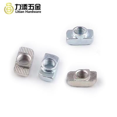 China GB Precision CNC Machining Parts , Galvanized T Nut For Aluminium Profile for sale