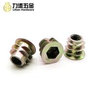 China Type D Wood Insert Lock Nut , OEM Threaded Inserts For Wood Furniture for sale