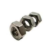 China Stainless Steel Metal Hex Nut DIN934 DIN439 M1.6 M2 M3 M4 M6 M8 33mm for sale
