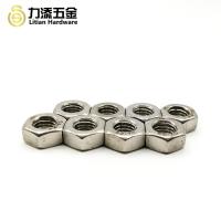 China Stainless Steel Metal Hex Nut DIN934 DIN439 M1.6 M2 M3 M4 M6 M8 33mm for sale