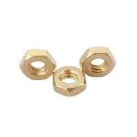 China Galvanized Din 934 Brass Hex Nut , Plain Hex M5 Nut 12.9 Grade for sale