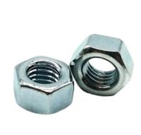 China DIN934 Middle M5 Stainless Steel Nuts Hexagon Zinc Plated for sale