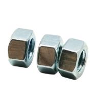 China DIN934 Middle M5 Stainless Steel Nuts Hexagon Zinc Plated for sale