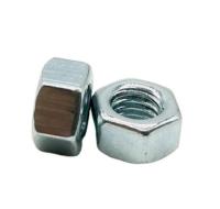China DIN934 Middle M5 Stainless Steel Nuts Hexagon Zinc Plated for sale