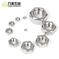 China DIN439 Stainless Steel Hex Nuts , M2 Hex Nut Grade 12.9 Black Oxide for sale