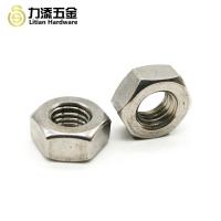 China M10 Hexagon Nut Din 934 , Q215 Alloy Hex Clinch Nut Closely Pitched Thread for sale