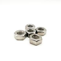 China M10 Hexagon Nut Din 934 , Q215 Alloy Hex Clinch Nut Closely Pitched Thread for sale