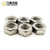 China M10 Hexagon Nut Din 934 , Q215 Alloy Hex Clinch Nut Closely Pitched Thread for sale