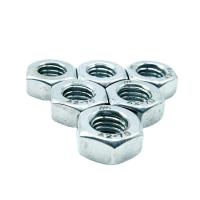China Ti Nature Hex Nut 8mm Stainless Steel Nuts For Machine DIN 934 for sale