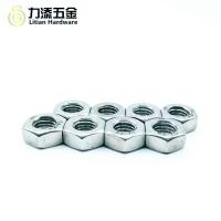 China Ti Nature Hex Nut 8mm Stainless Steel Nuts For Machine DIN 934 for sale