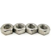 China Grade 10.8 Metal Hex Nuts Lock Nut M5 M9 M12 DIN934  Nickel Plated for sale